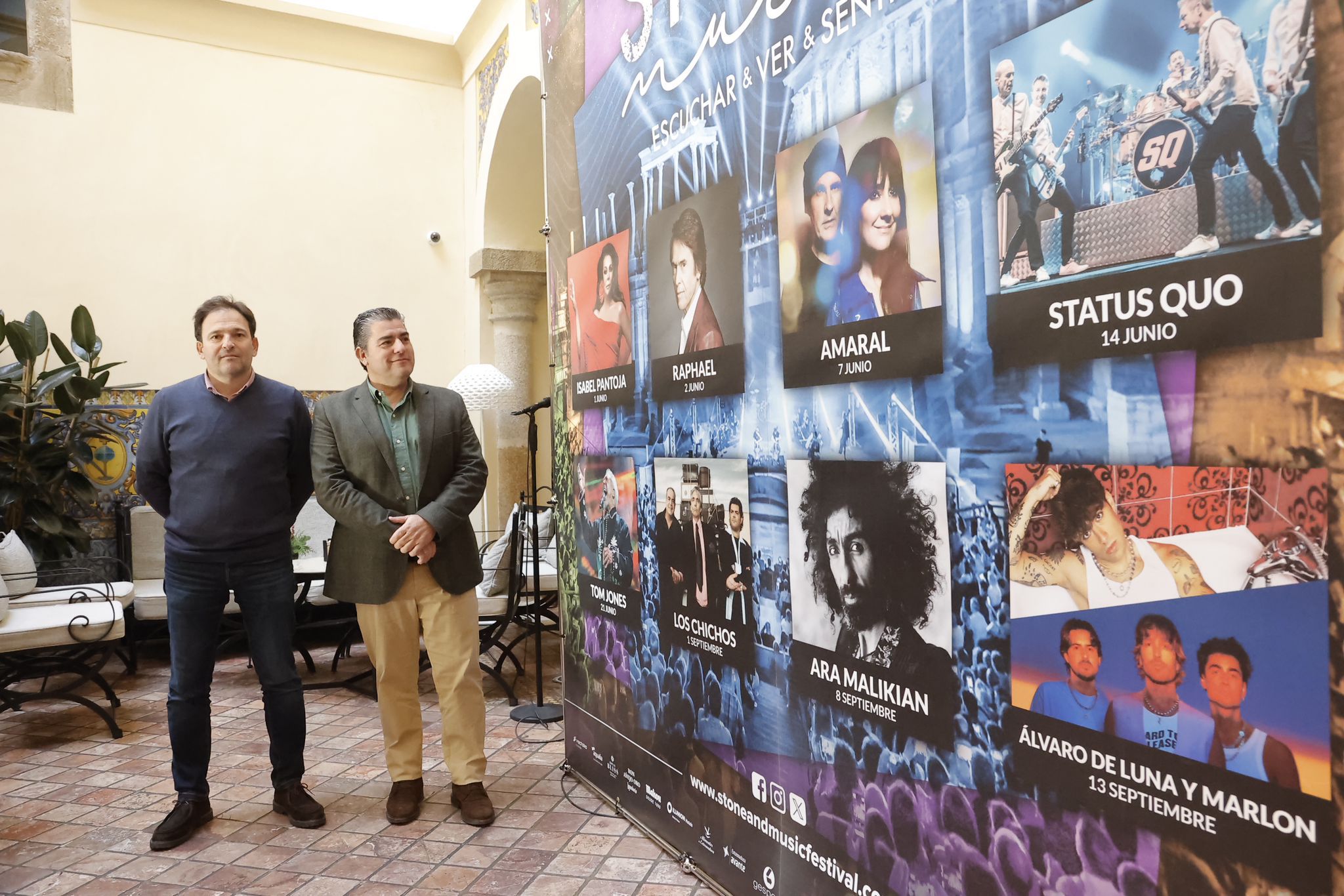 stoneandmusicfestival | Tom Jones, Status Quo, Isabel Pantoja, Álvaro ...